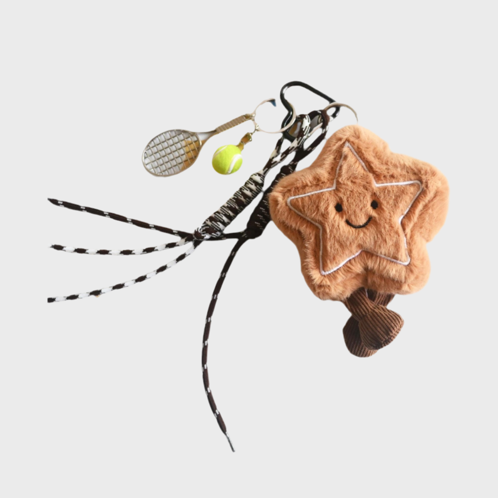 CUTE PLUSH STAR BAG CHARM – MARGERITA